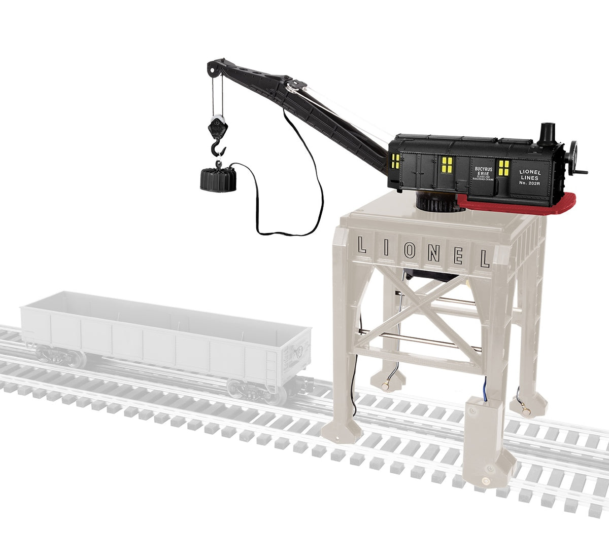 Lionel 2529010 - Command Control Gantry Crane "Lionel Lines" #282R ...