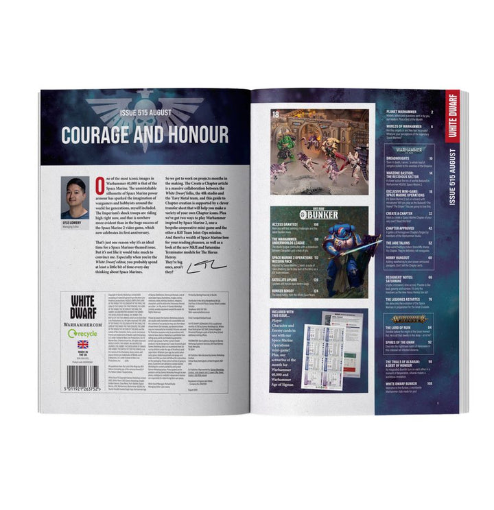 Games Workshop WD08-25 - White Dwarf 515 (August 2025) – MrMuffin'sTrains