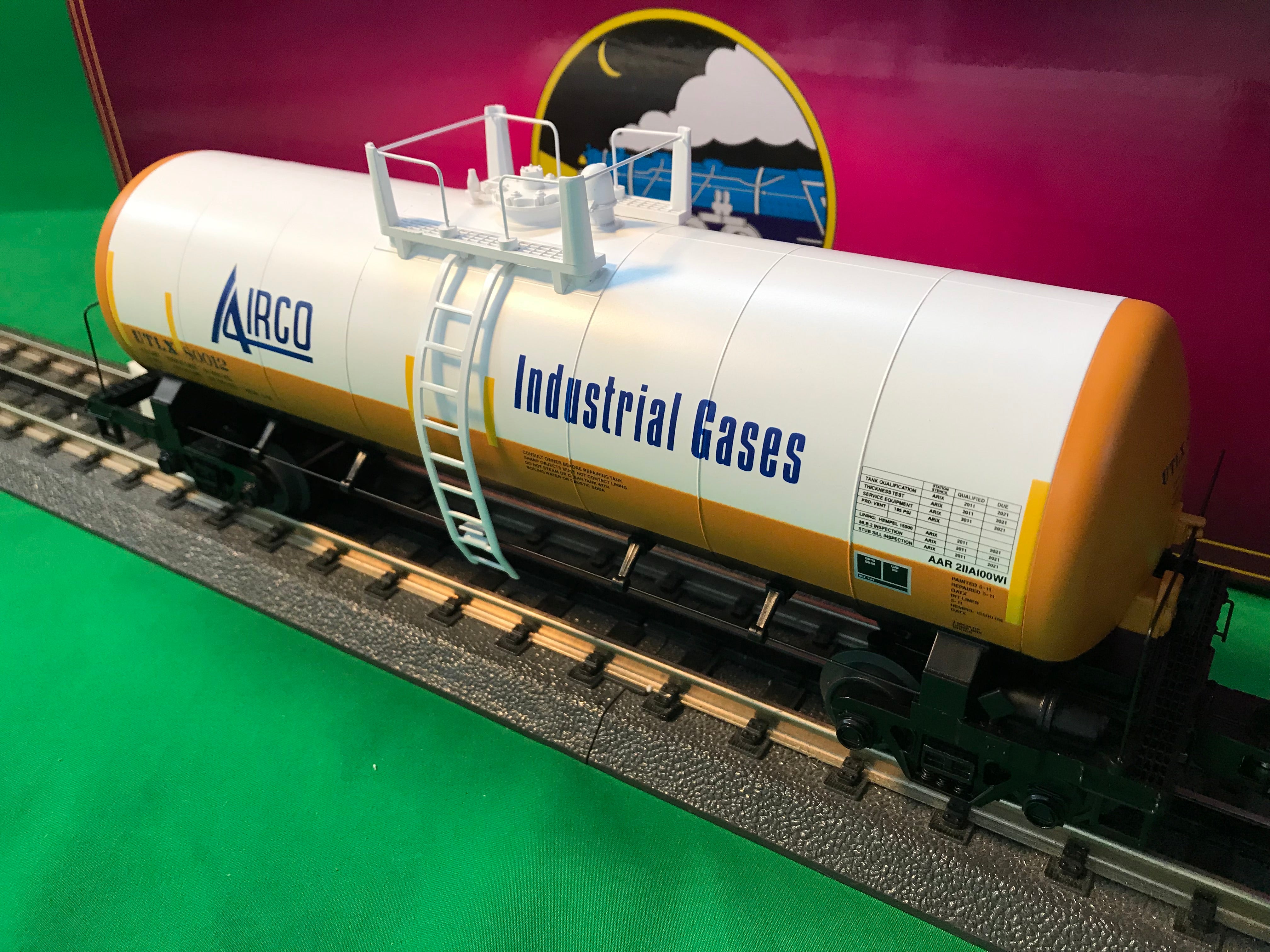 MTH 20-96283 Airco #80014 Tank Car-Second hand-M5500 – MrMuffin'sTrains
