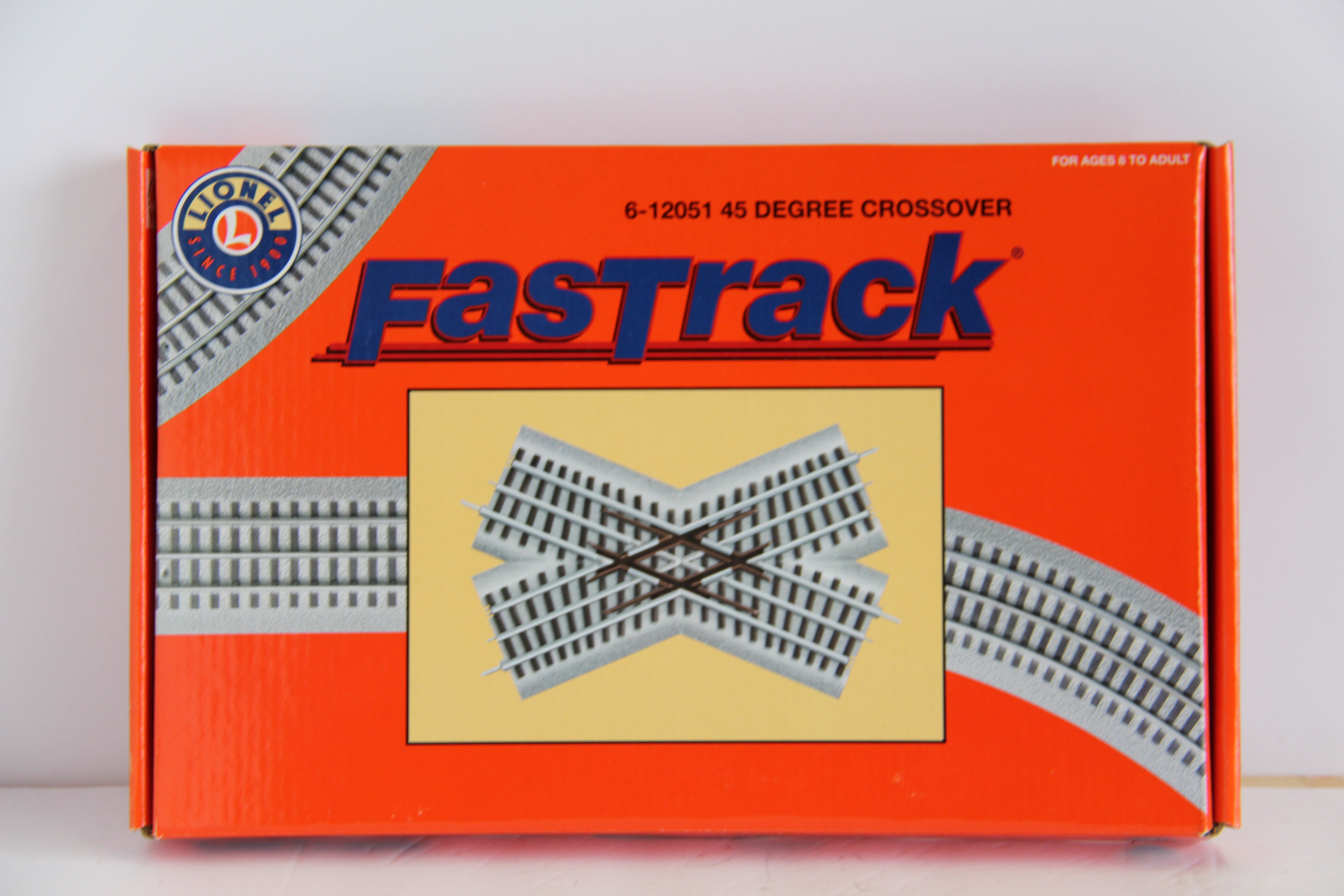 Lionel 6-12051 FasTrack 45 Degree Crossover-Second hand-M6188 ...