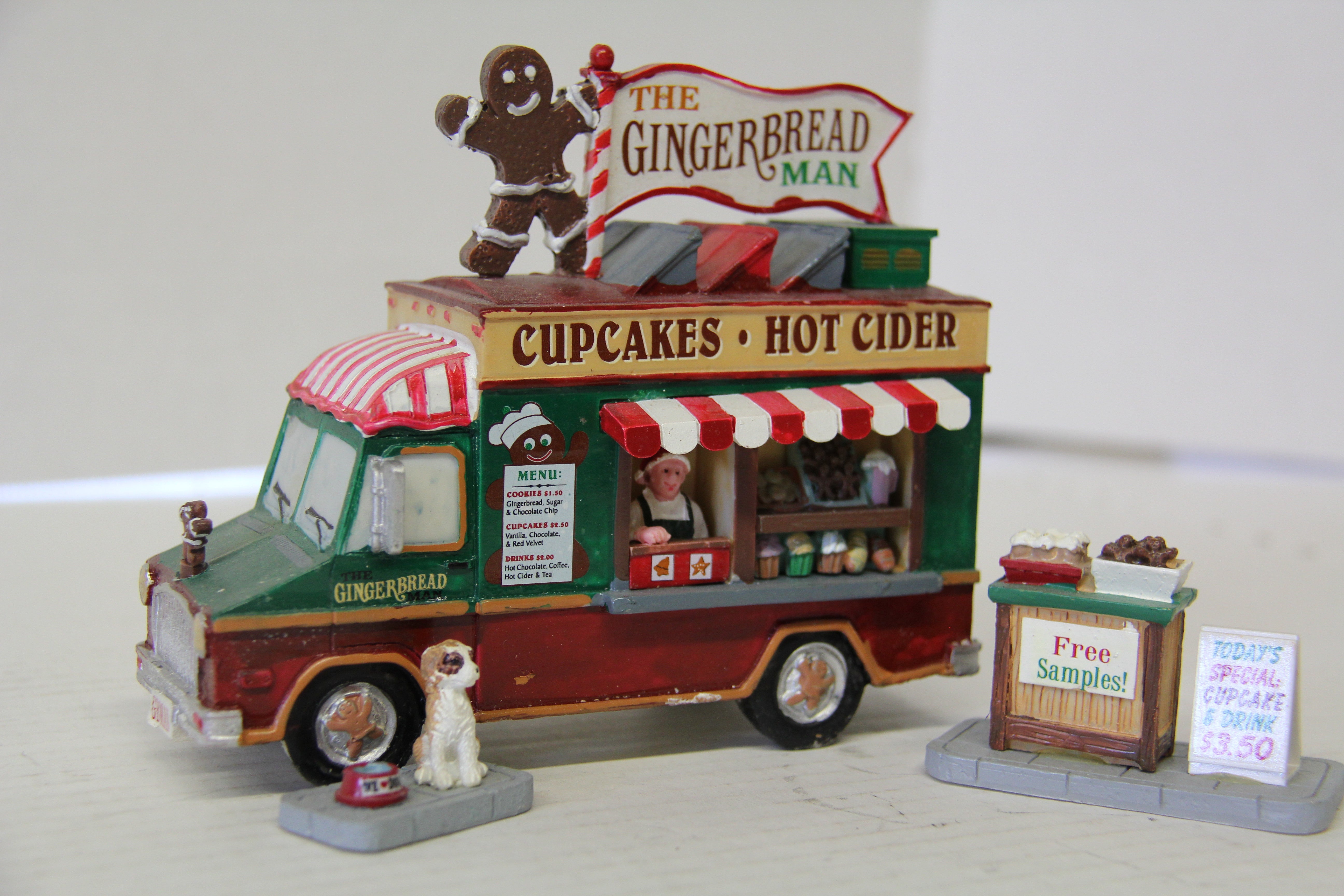 Lemax Gingerbread Man Food Truck-Second hand-M4774 – MrMuffin'sTrains