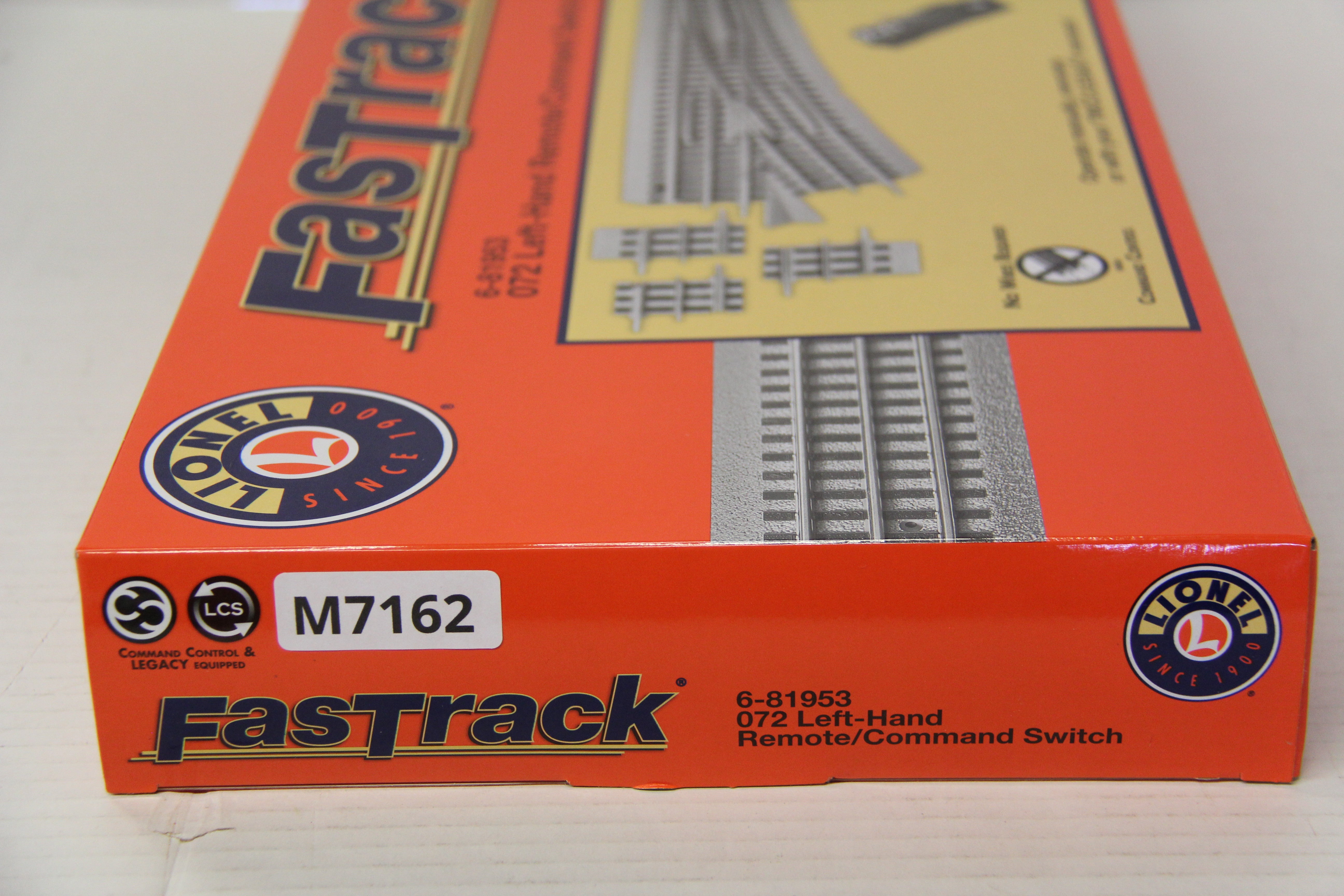 Lionel FasTrack 6-81953 -072 Right Hand Remote Command Switch-Second h ...