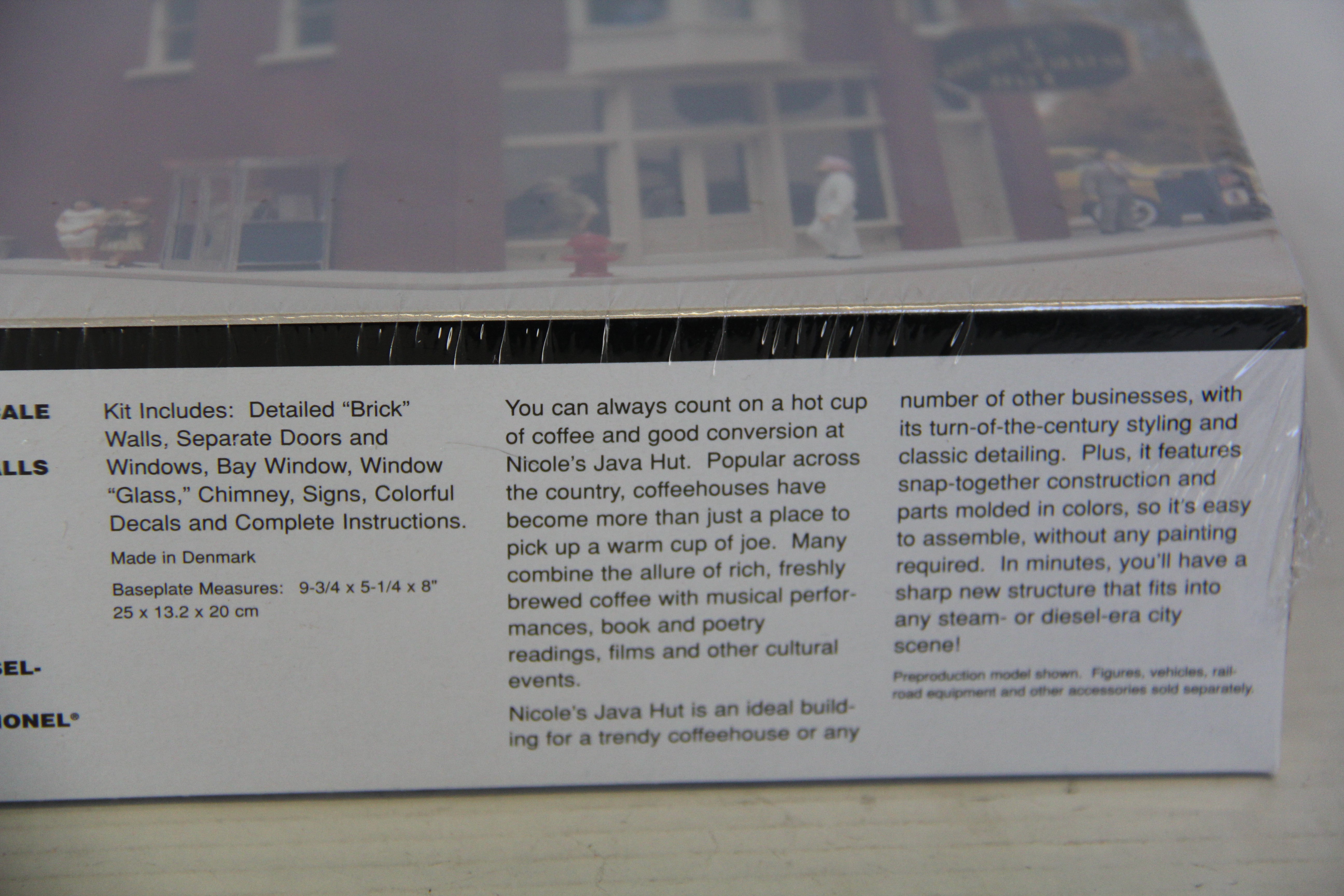 Walthers Cornerstone Series #933-3302 Nicole's Java Hut Structure Kit ...