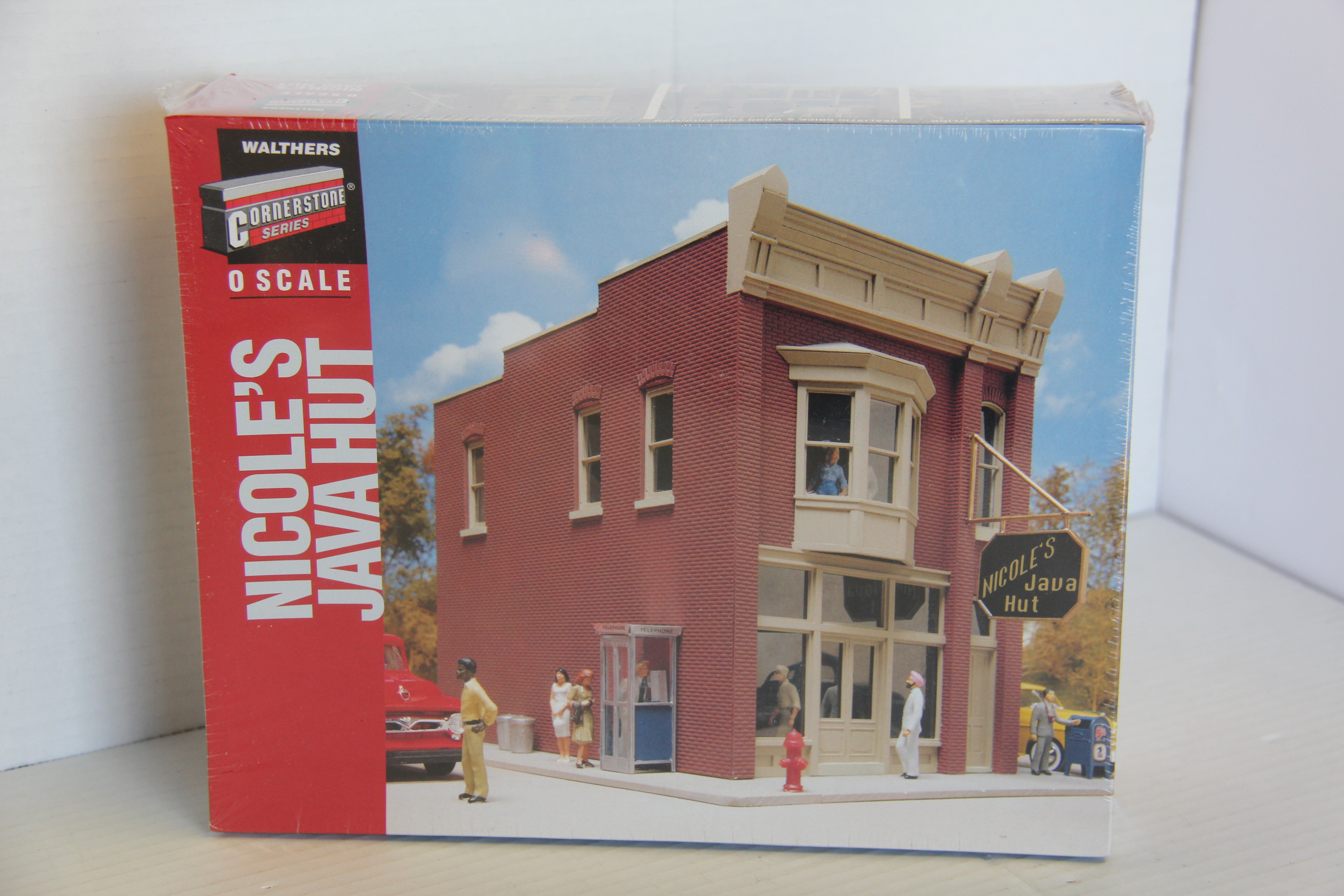 Walthers Cornerstone Series #933-3302 Nicole's Java Hut Structure Kit ...