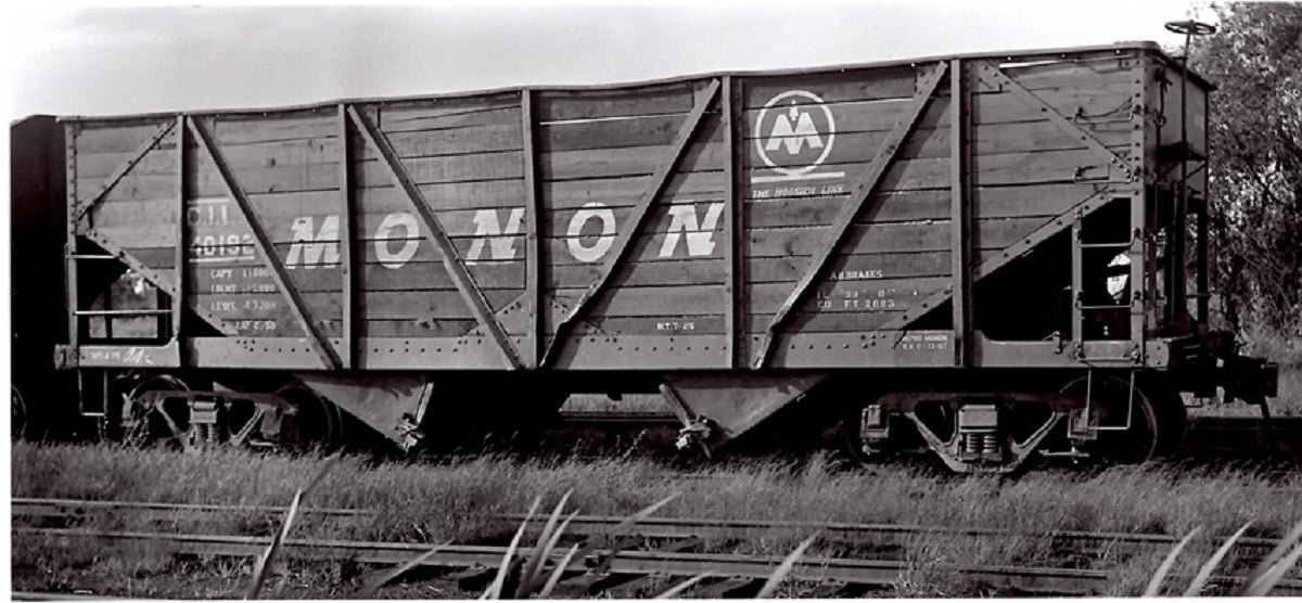 MTH 20-92353 - 34' Composite Hopper Car Set "Monon" (6-Car) - Set #2 ...