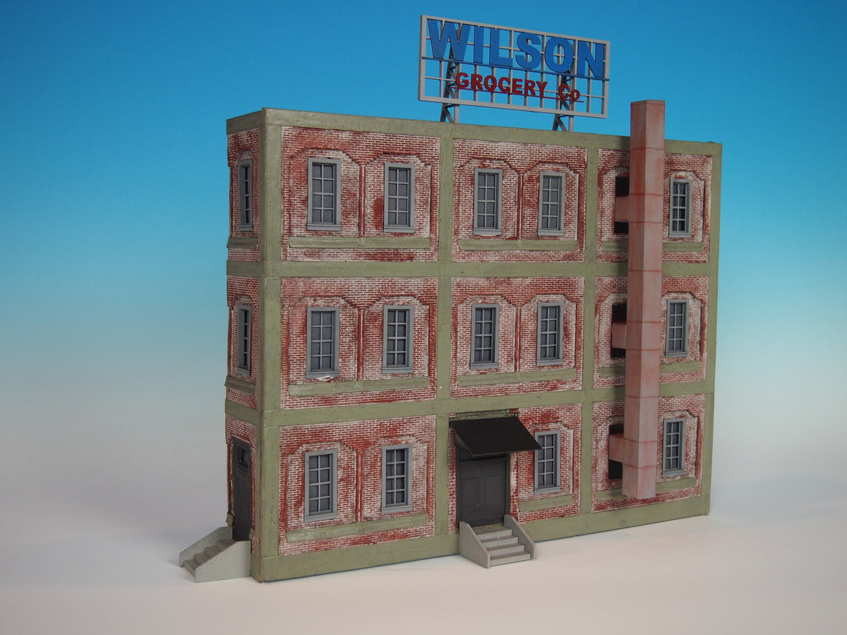 Korber Models #707 - O Scale - Background Grocery Building Kit ...