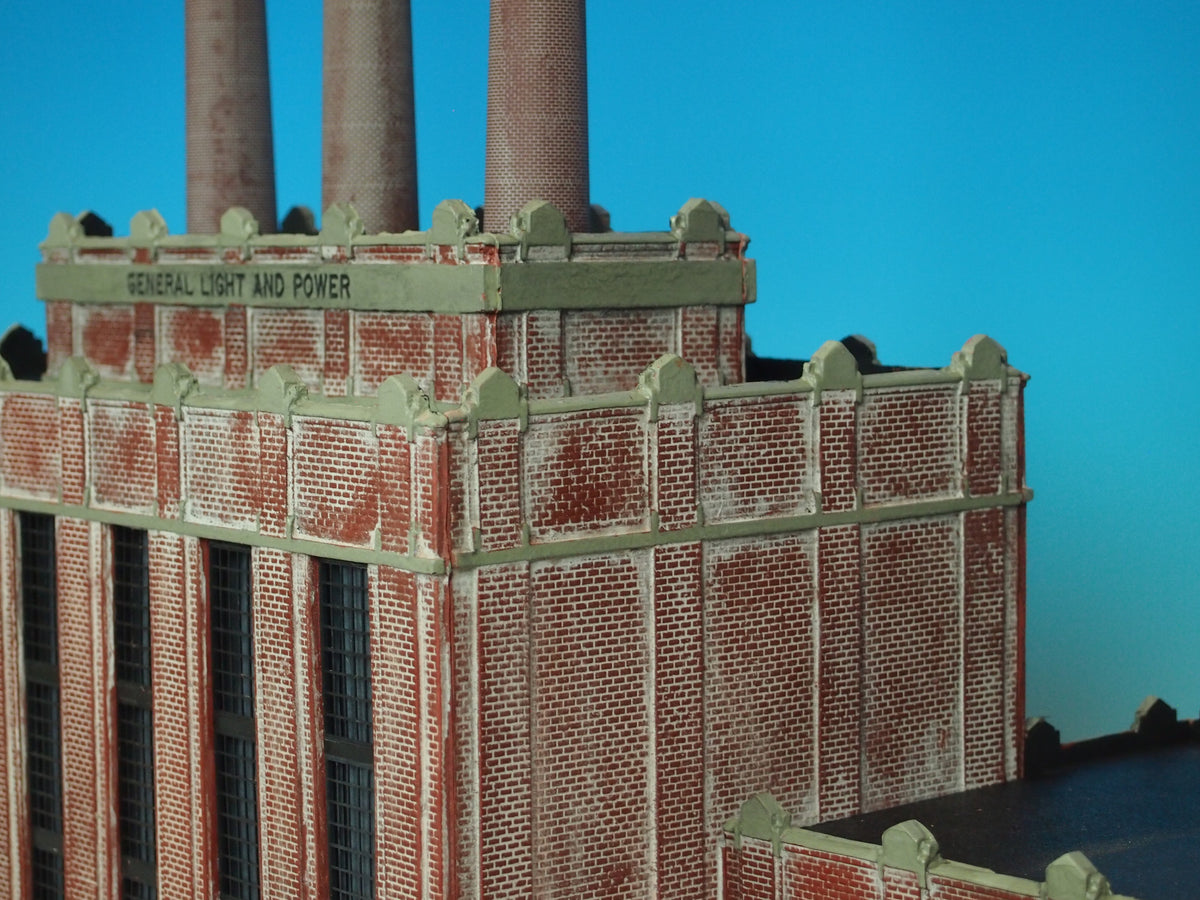 Korber Models #916 - O Scale - General Light & Power Plant Kit ...