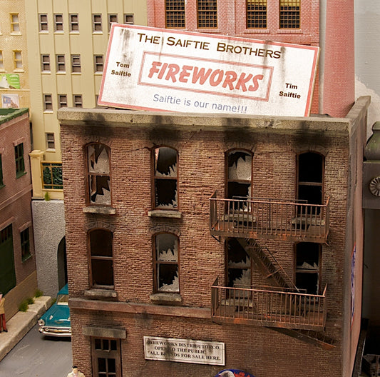 Korber Models #D0014 - O Scale - Fire Escapes (3-Pack) – MrMuffin'sTrains