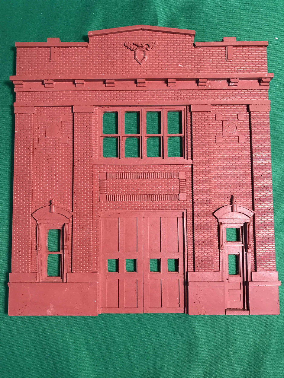 Korber Models #D0073 - O Scale - Front Wall Fire Station – MrMuffin'sTrains