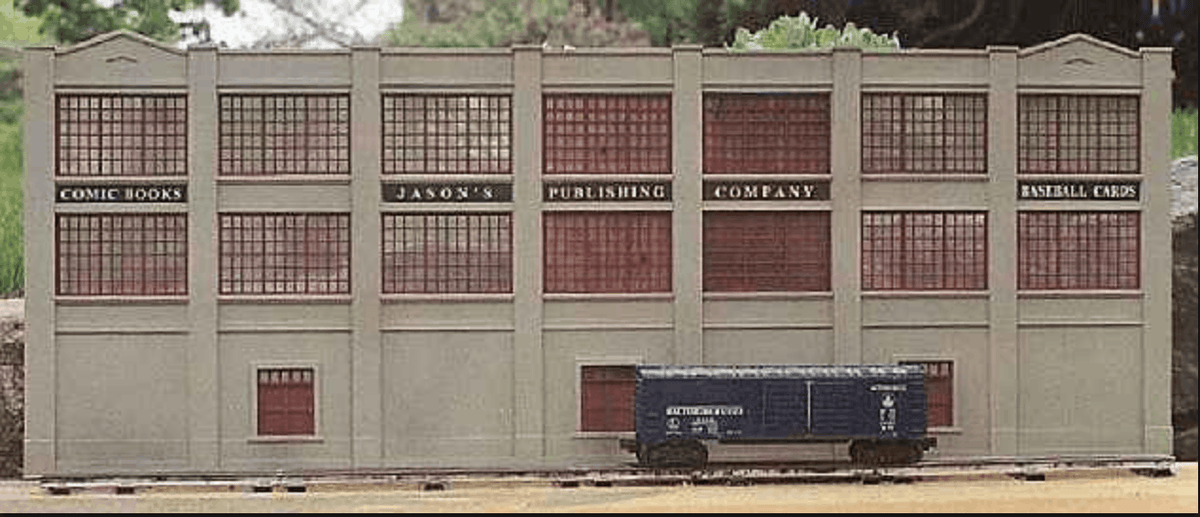 Korber Models #MRS1011X - O Scale - Kendall Manufacturing Background E ...