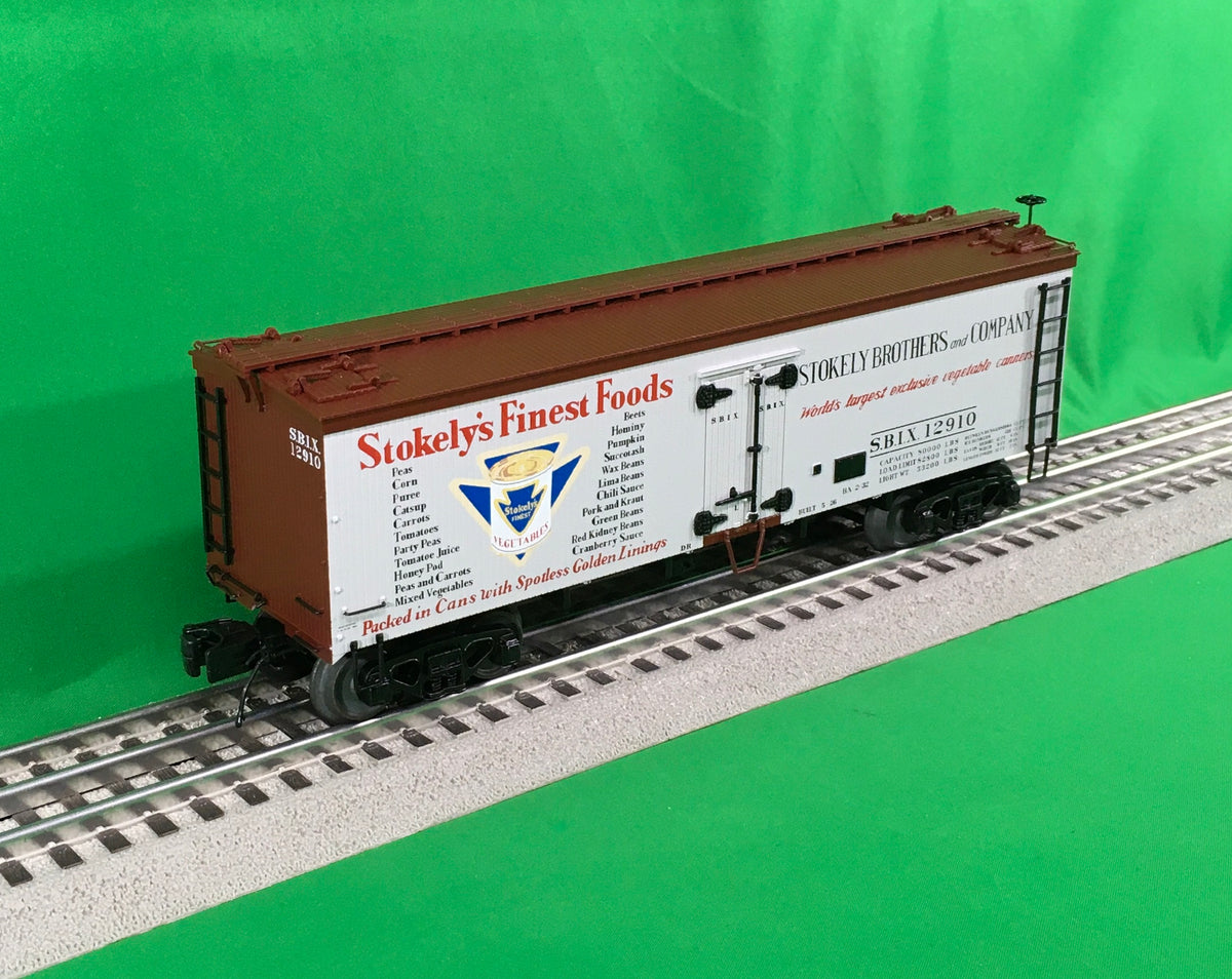 MTH 20-94629 - 36’ Woodsided Reefer Car "Stokely Brothers & Co." #1291 ...